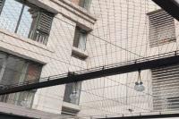 China 7*7cm Zoo Aviary Netting Knotted Stainless Steel Cable Mesh for sale
