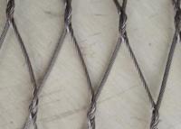 China Oxidized 30*30 Balustrade Cable Mesh Flexible Ferrule Cable Mesh for sale