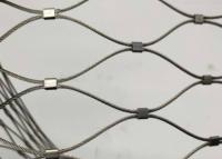 China 2.5mm Stainless Cable Mesh Black Oxidized Zoo Aviary Mesh for sale