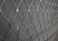 China Black Oxidized Zoo Wire Mesh 30*30mm Zoo Aviary Netting SS316 Cable Wire for sale