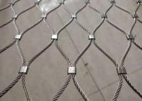 China Ferruled 2mm Zoo Netting 50*50mm SS316L Stainless Steel Zoo Mesh for sale