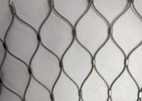 China 3.0mm 50*50 Flexible Stainless Steel Cable Netting SS316L Zoo Mesh for sale
