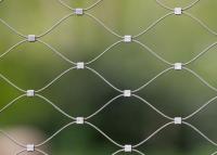 China 40*40 X Tend Cable Mesh 2.5mm Stainless Steel Cable Netting for sale