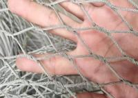 China Oxidized 50*50mm Balustrade Mesh 2mm Wire Stainless Steel Rope Mesh for sale