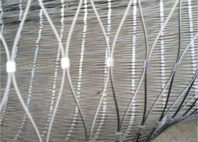 China 304 Stainless Steel Wire Rope Mesh High-Altitude Protection Net Metal Decorative Net for sale