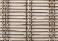 China Yellow Decorative Brass Wire Mesh 2mm SS304 Decorative Steel Mesh for sale