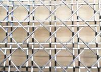 China Stainless Steel 304 Decorative Wire Mesh For Furniture Architectural Brass Mesh for sale