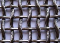 China 316 Decoration Wire Mesh Fabric 3.0mm Steel Crimped Wire Mesh for sale