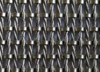 China Weaving Decoration Wire Mesh 100*100mm Decorative Brass Mesh for sale
