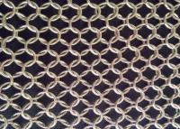 China 50*100mm Decorative Copper Mesh Customized Crimped Brass Wire Mesh for sale