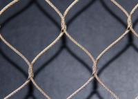 China Ferruled Steel Cable Netting Balustrade Stainless Steel Rope Net for sale