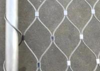 China Supplier Of Knotted Black Oxidized Balustrade Cable Mesh 40*40mm X Tend Mesh for sale