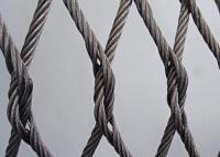 China PVC Coated Balustrade Cable Mesh Anti Rust X Tend Cable Mesh for sale