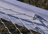 China Light Weight 1.5mm Balustrade Wire Mesh 316SS Wire Rope Netting for sale