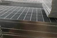 China Coated Steel Grate Flooring Q235 Galvanized Bar Grating Customized for sale