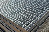 China Q235 Serrated Grating Carbon Steel Bar Grating ISO9001 Certified for sale