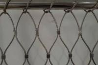China 30cm*30cm Steel Mesh Panels 1.5m Wire Rope Net Fence High Strength for sale