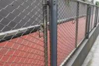 China AISI304 Easy-installation 40mm*40mm Rope Net Fence With 1.5mm Wire Diameter for sale