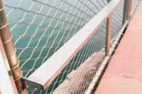 China AISI304 Easy-installation 40mm*40mm Rope Net Fence With 1.5mm Wire Diameter for sale