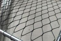 China Ferruled Heavy Duty Stainless Steel rope mesh fence Anti Rust 1.5mm Wire for sale