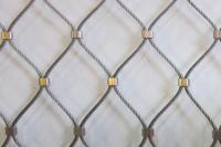 China Corrosion Resistant Rope Netting Fence 304 316 SS Wire Mesh for sale