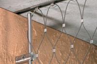China Corrosion Resistant Rope Netting Fence 304 316 SS Wire Mesh for sale