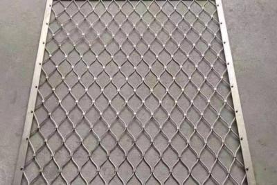China Waterproof Stainless Steel Rope Net Fence For Garden Privacy And Decor for sale