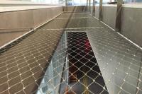 China Waterproof Stainless Steel Rope Net Fence For Garden Privacy And Decor for sale