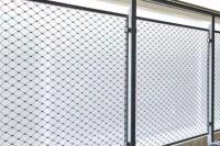 China Ferruled Heavy Duty Stainless Steel rope mesh fence Anti Rust 1.5mm Wire for sale