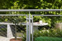 China 7*7 Stainless Steel Aviary Rope Mesh 40*40 Aviary Netting For Birds for sale