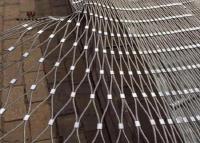 China 7*7 Bird Aviary Rope Netting Stainless Steel Cable Mesh For Bird Cages for sale