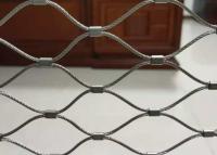 China Knotted Rope Mesh 13*13mm Stainless Steel Cable Mesh Zoo Rope Netting 1.5mm for sale