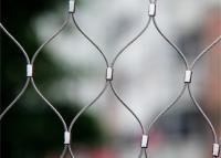 China SS316 30mm*30mm Wire Rope Mesh Manufacturer For Avairy Zoo Mesh for sale