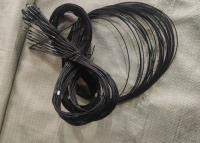 China Black Oxidized 2.0mm Cable Zoo Rope Mesh 60*60mm SS304 Zoo Rope Netting for sale