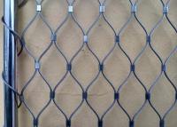 China 19*19mm Heavy Duty Aviary Rope Netting  Stainless Steel Wire Rope Mesh for sale