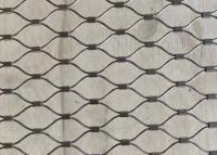 China Zoo Rope Netting Stainless Steel Rope Mesh 7*7  Ferrule Cable Mesh for sale