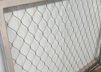 China 1.5mm Wire Diameter 30mm Mesh Size AISI 304 or 316 Stainless Steel Cable Mesh for Safety Fencing for sale