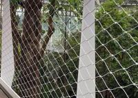 China Zoo Rope Netting Stainless Steel Rope Mesh 7*7  Ferrule Cable Mesh for sale