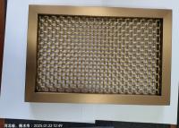 China Decorative Copper Mesh Customized Crimped Brass Wire Mesh Wire Mesh Gill for sale