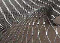 China 316 Rope Net Fence 35*35mm Opening Stainless Steel Wire Rope Mesh for sale