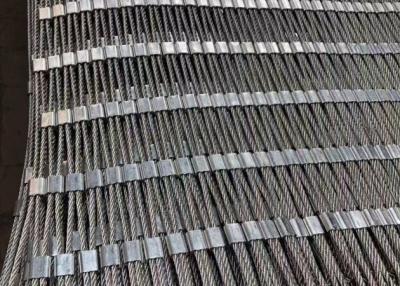 China 304 Stainless Steel Rope Mesh 25*25 Rope Net Fence Zoo Cable Mesh for sale