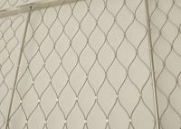 China Stainless Steel Wire Rope Mesh Ideal for Zoo Animal Enclosure and Garden Protection for sale