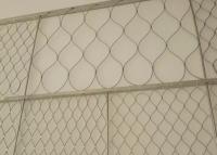 China AISI316 Durable 50*50mm Stainless Steel Flexible Cable  Fencing CE/SGS Certified for sale