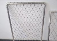 China Flexible Stainless Steel Rope Mesh Safety Net For Zoo Protecting Aviary Mesh for sale