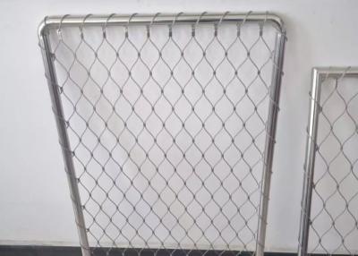 China Flexible Stainless Steel Rope Mesh Safety Net For Zoo Protecting Aviary Mesh for sale