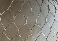 China Balustrade Cable Mesh Heavy Duty X Tend 60*60mm Stainless Steel Rope Mesh for sale