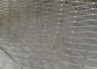 China Stainless Steel Framed Rope Woven Mesh  For Zoo Mesh Animals Protection for sale