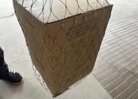 China Balustrade Cable Mesh 2mm Wire Rope Mesh With 50mm*50mm Opening for sale