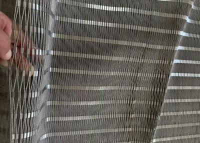 China 30mm*30mm Balustrade Cable Mesh With Ferruled Connection Wire Rope Mesh for sale