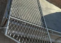 China Balustrade Cable Mesh 100*100mm Stainless Steel Ferrule Rope Mesh Cable Mesh for sale
